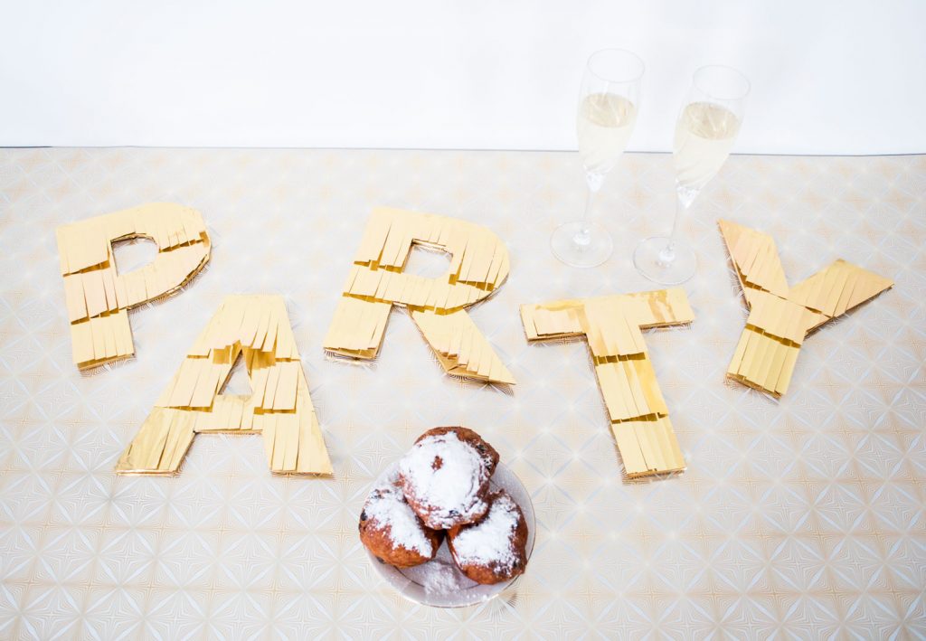DIY TUTORIAL PARTY LETTERS - IMAKIN