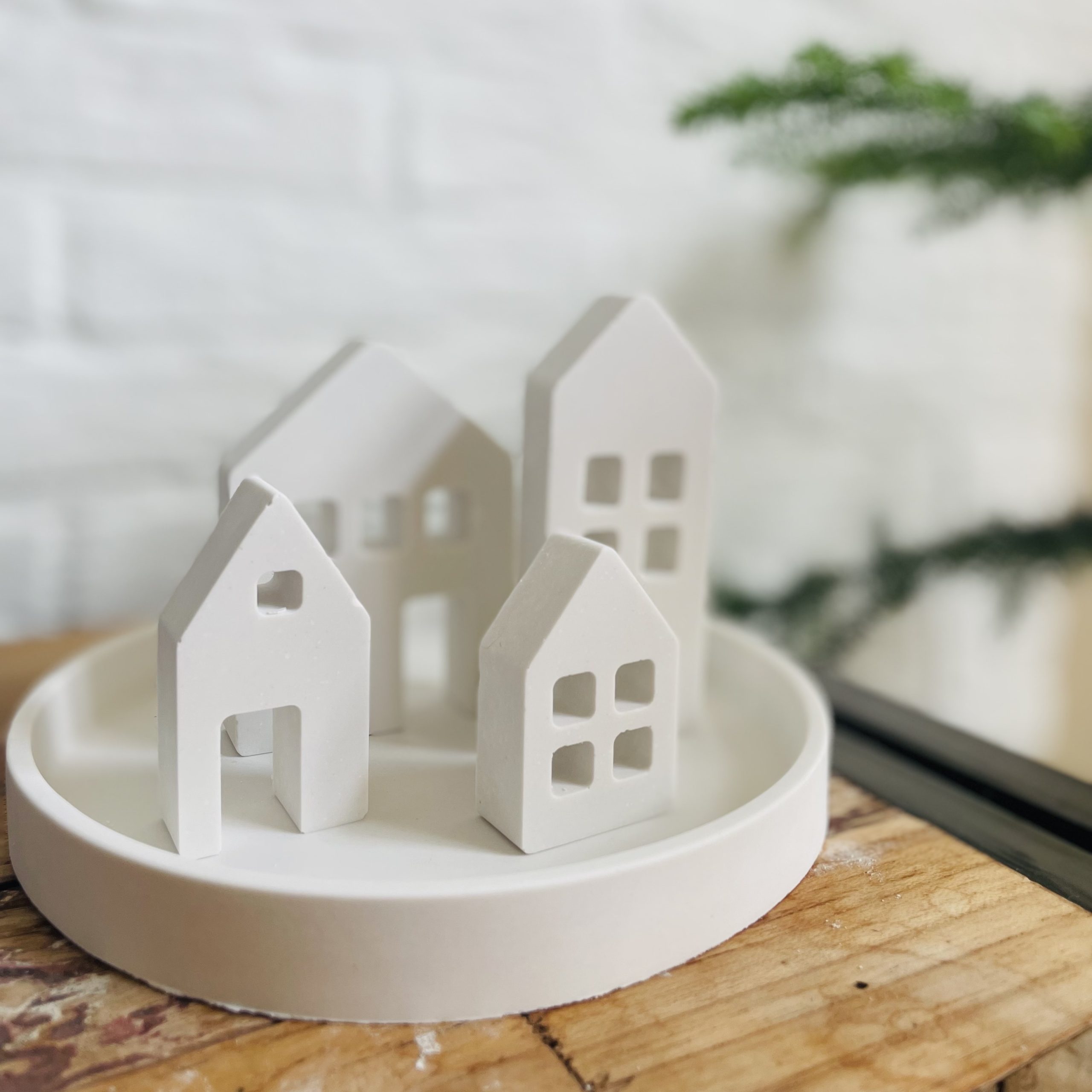siliconen mal lichthuisjes voor gietpoeder, jesmonite, beton