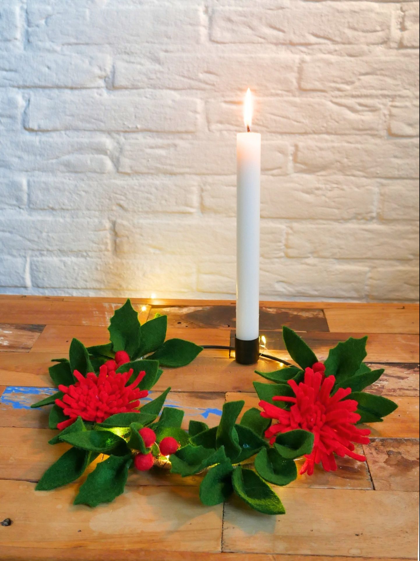 DIY Kerstkrans maken - IMAKIN