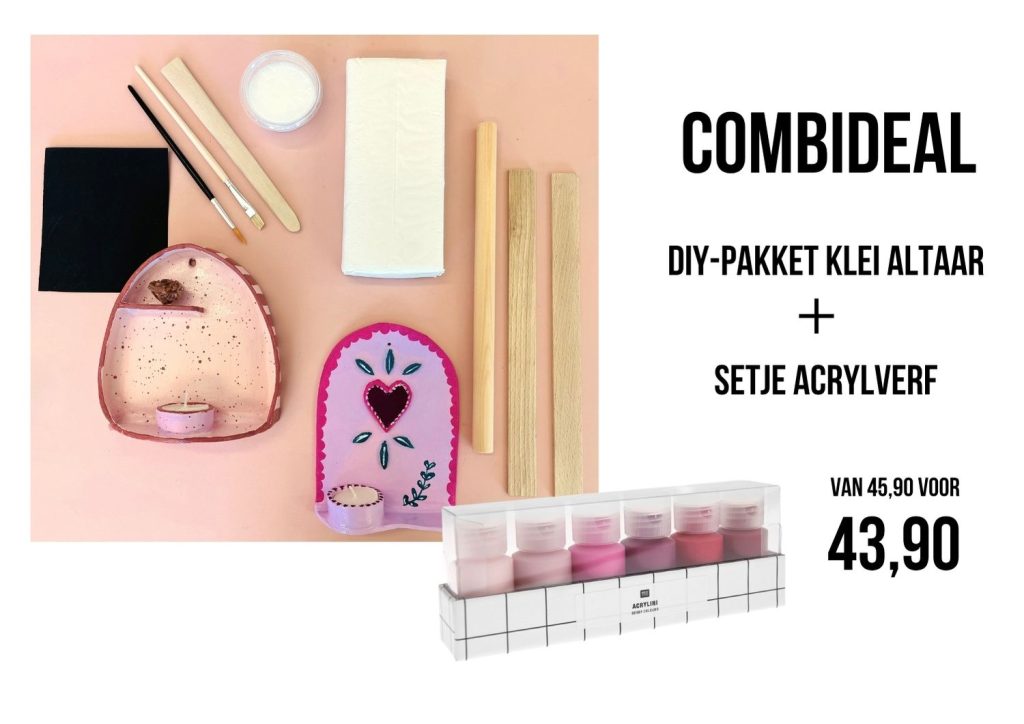 DIY pakket Klei Altaar – maak zelf een creatief klei altaar van ...